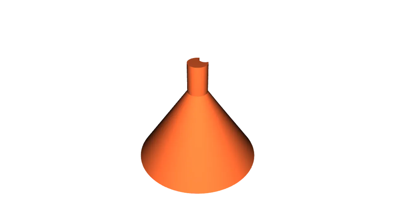 Small and simple funnel by TravockMD | Download free STL model ...