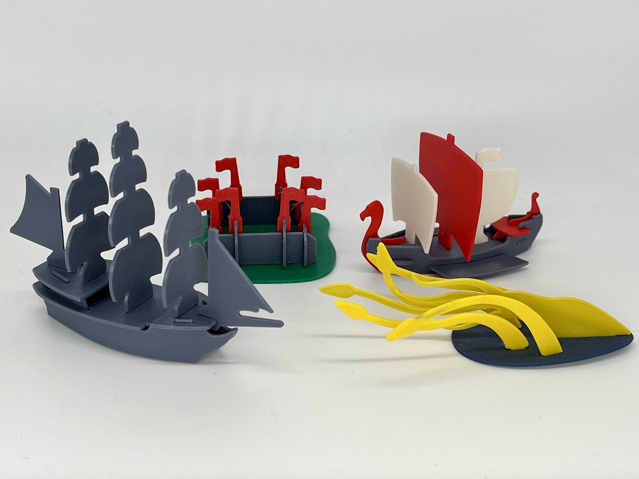 Pirates CSG All Ships and Sea Monsters by PrintedByMark | Download free ...