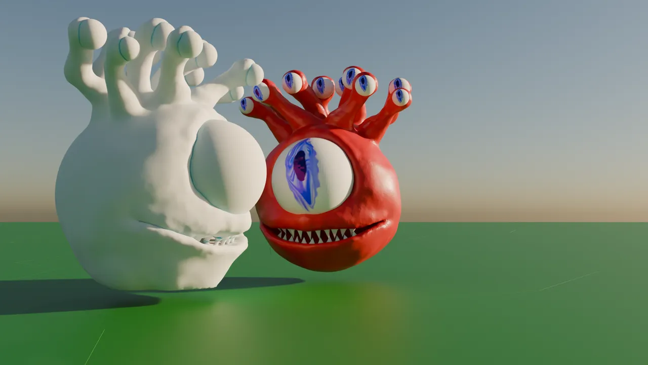 I-gor (baby beholder) Statue by tduerig | Download free STL model ...