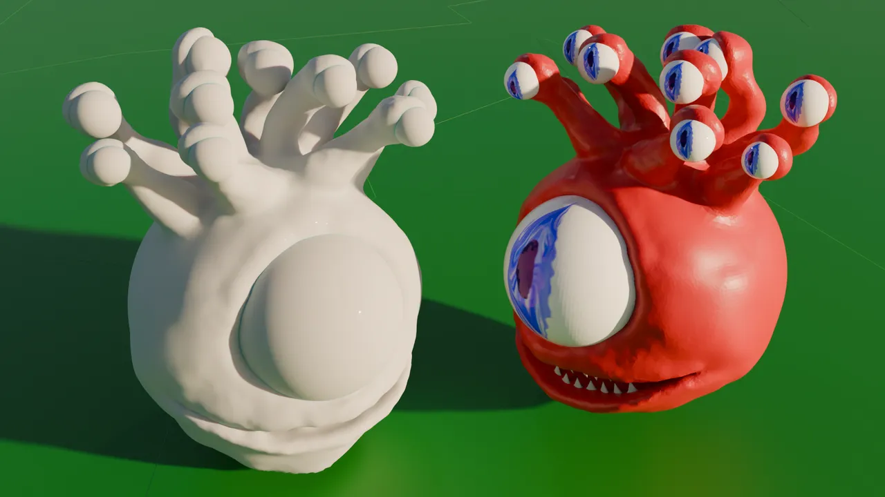 I-gor (baby beholder) Statue by tduerig | Download free STL model ...