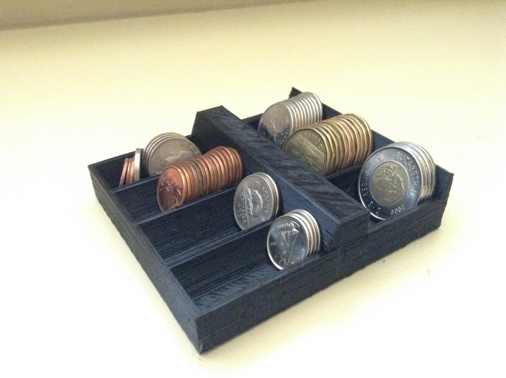 Coin Holder by MoreMorris | Download free STL model | Printables.com