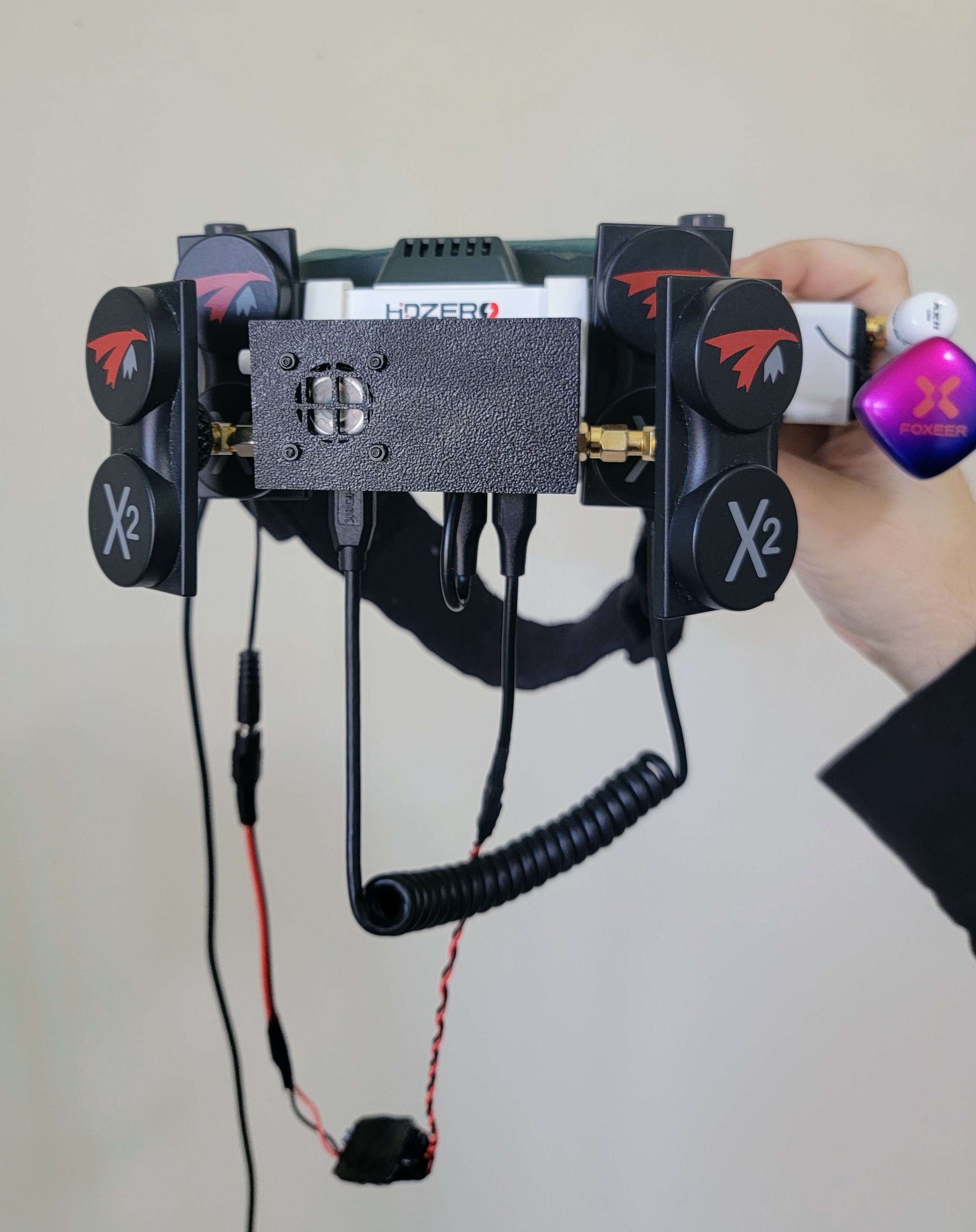 OpenIPC Radxa Zero 3W HDZero Goggle case rail mount by John Godwin ...