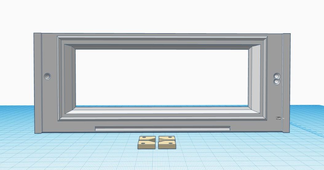 V8 6x17 Ground glass frame by BillKAROLY | Download free STL model ...