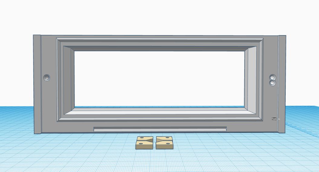 V8 6x17 Ground glass frame by BillKAROLY | Download free STL model ...