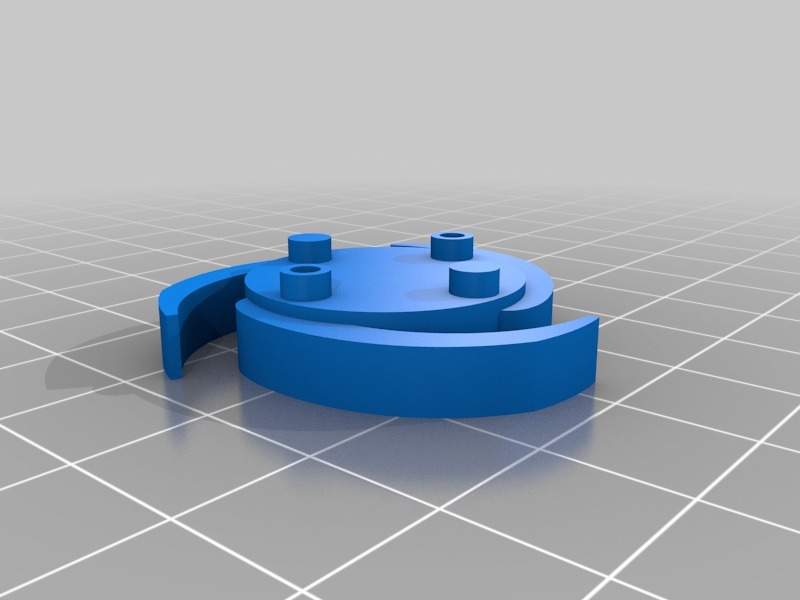 Artie Deco - Neopixel Jewel Mount by Dyne | Download free STL model ...