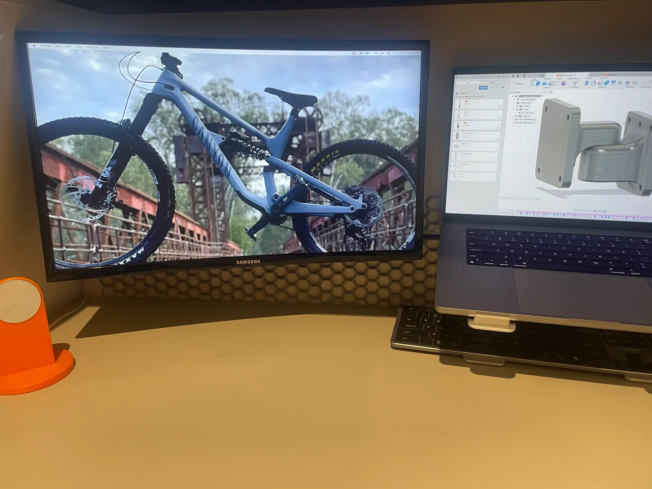 Wall Monitor Mount by Tom L | Download free STL model | Printables.com