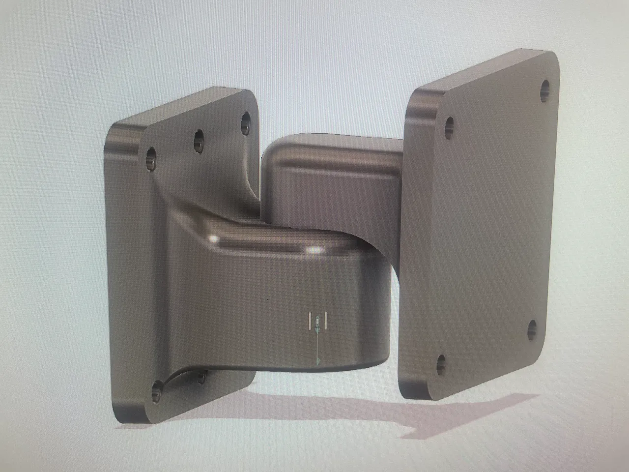Wall Monitor Mount by Tom L | Download free STL model | Printables.com