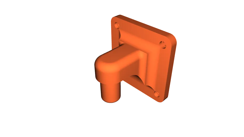 Wall Monitor Mount by Tom L | Download free STL model | Printables.com