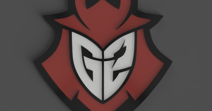 G2 ESPORTS keychain - updated version by Asheryoo | Download free STL ...