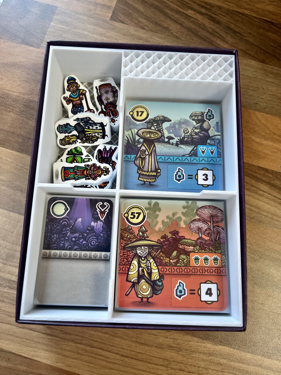 Faraway card game insert organizer (fits sleeves) by Joe S | Download ...