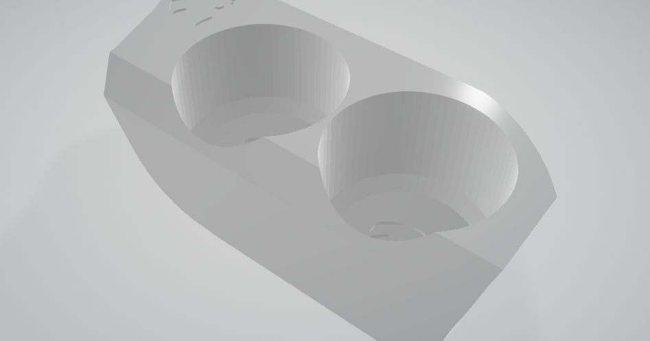 Skoda Octavia 1 cup holder for 2 500ml cans by Pepegan _ | Download ...