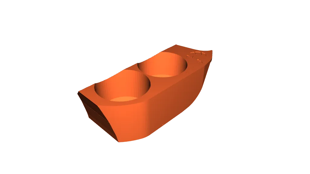 Skoda Octavia 1 cup holder for 2 500ml cans by Pepegan _ | Download ...