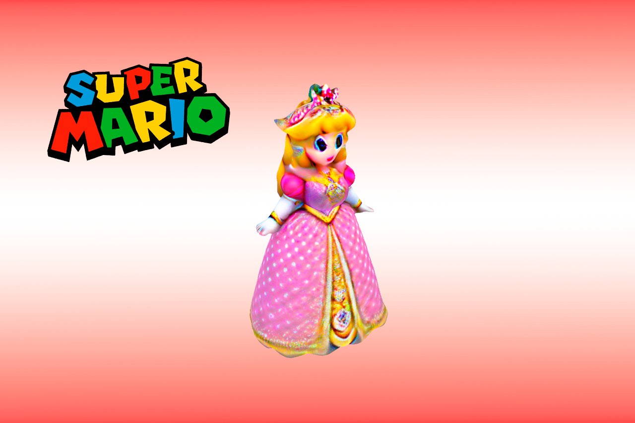 PEACH MARIO BROS by PYC3D AI | Download free STL model | Printables.com