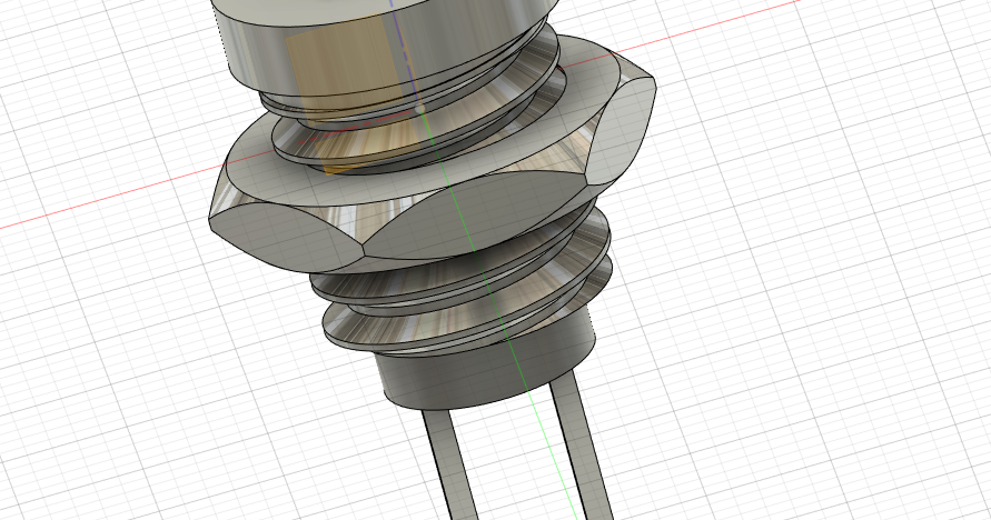 3mm LED Flat Holder Component by kpb44cth | Download free STL model ...