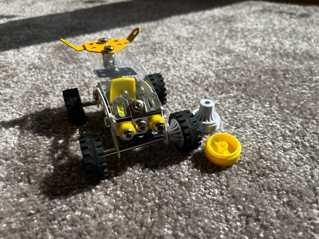 Reinforced meccano wheel rim. by pez | Download free STL model ...