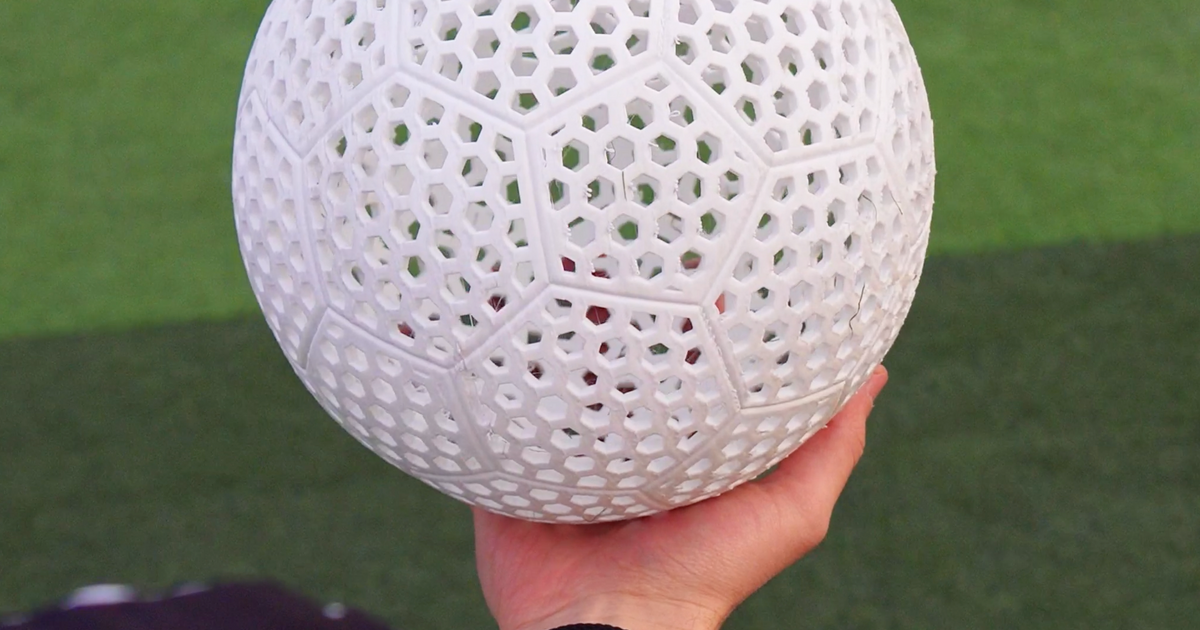 PRINT IN PLACE AIRLESS SOCCER BALL by engineericly | Download free STL model | Printables.com