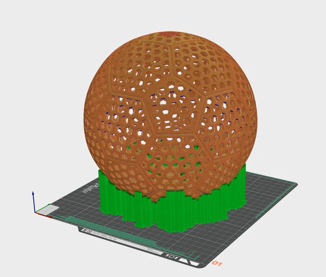 PRINT IN PLACE AIRLESS SOCCER BALL by engineericly | Download free STL model | Printables.com
