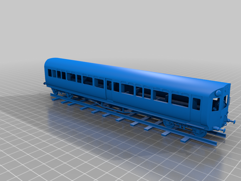 Gwr autocoach model railway model train oo gauge von Detailrail ...