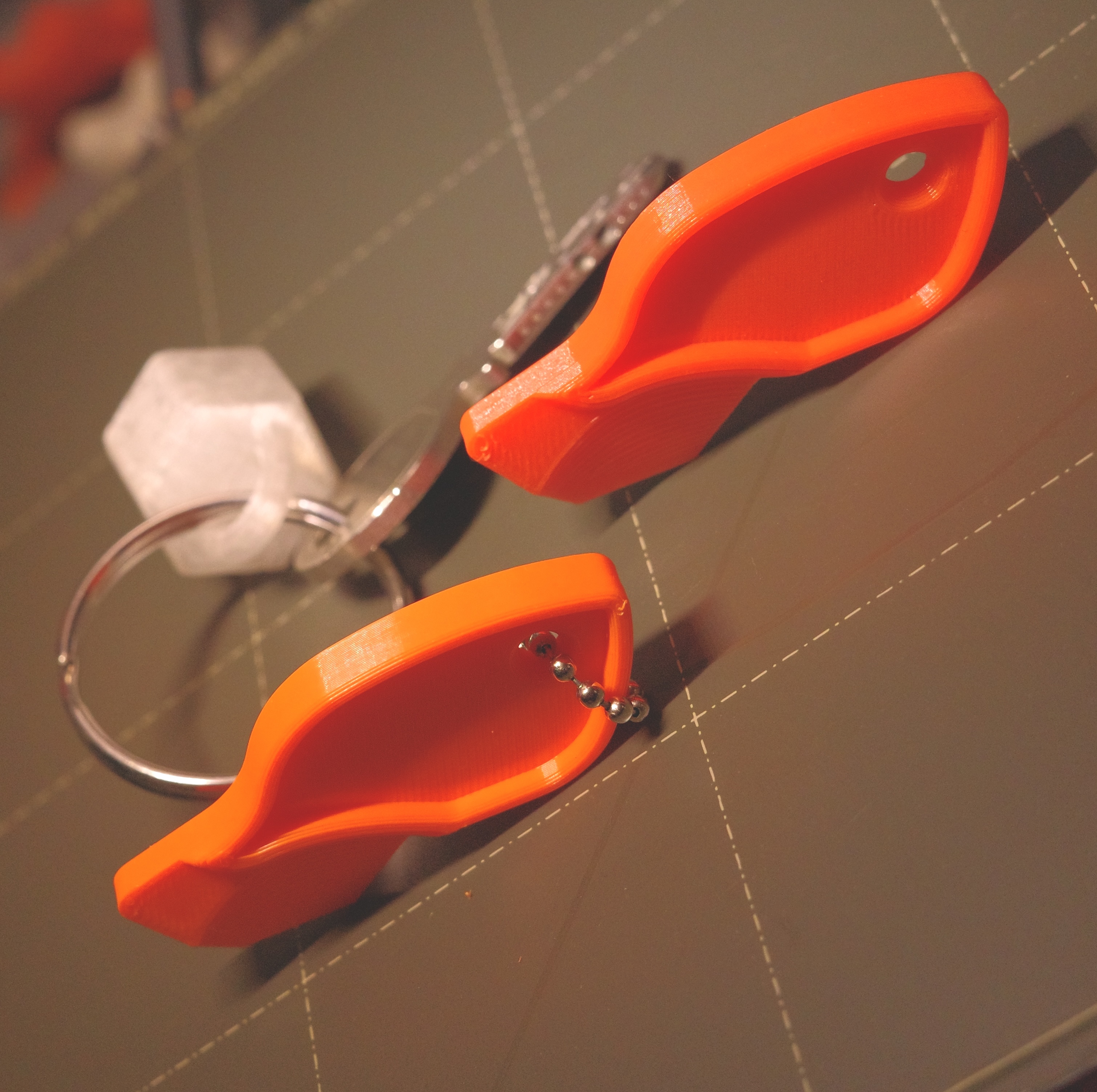 FinKey - split ring opener by Xisha | Download free STL model ...