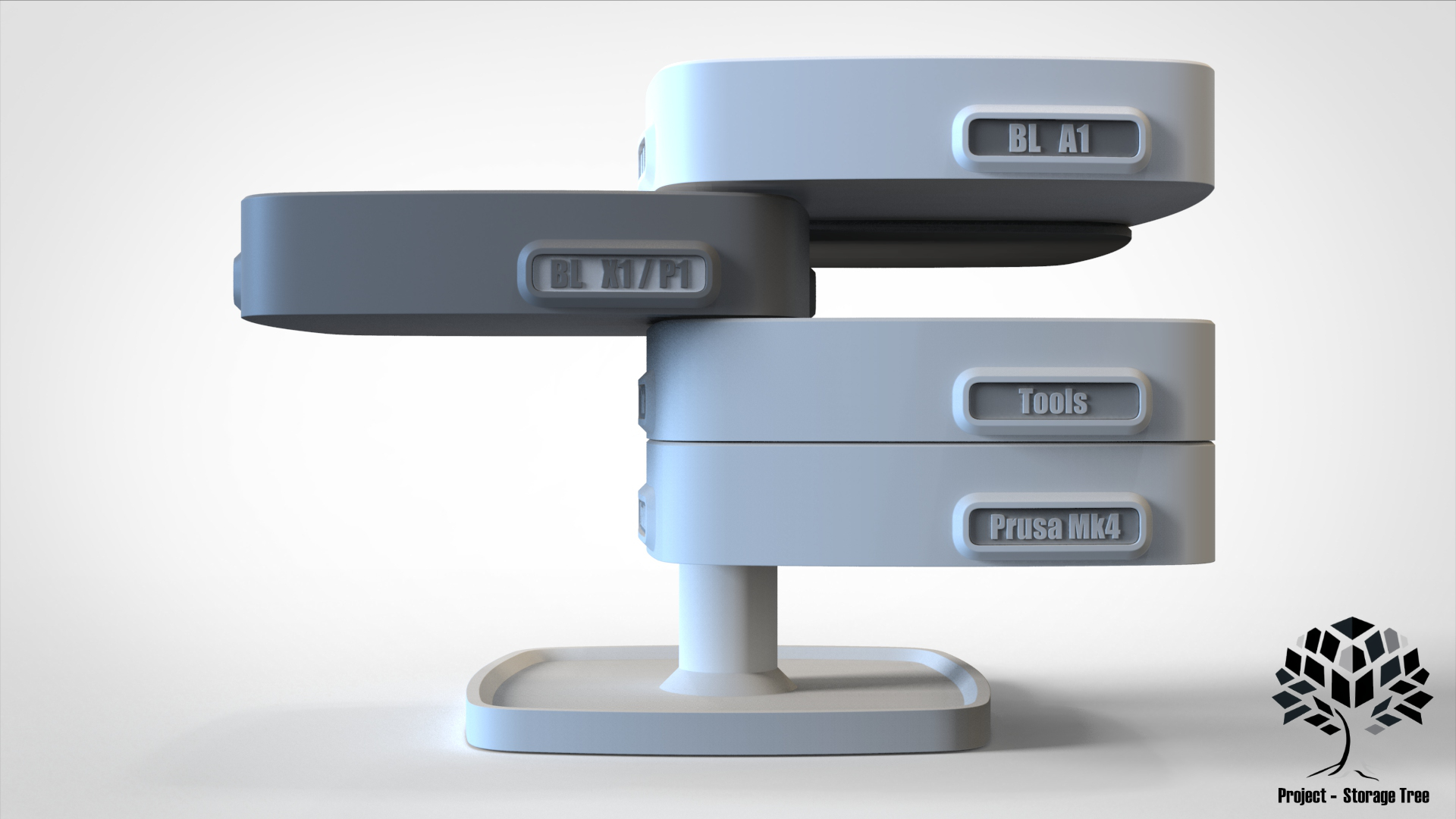 Storage Tree - Leaf for A1 by Jorge | Printables Store