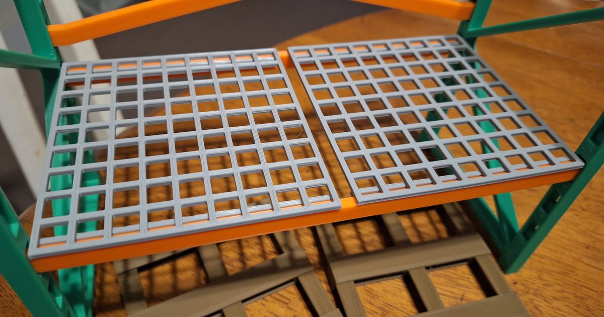 Wire racking for mini warehouse by Dorkvader97 | Download free STL ...