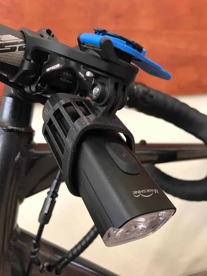 Bike Magicshine RAY 2600 Quad Lock GoPro mount by henyte | Download ...
