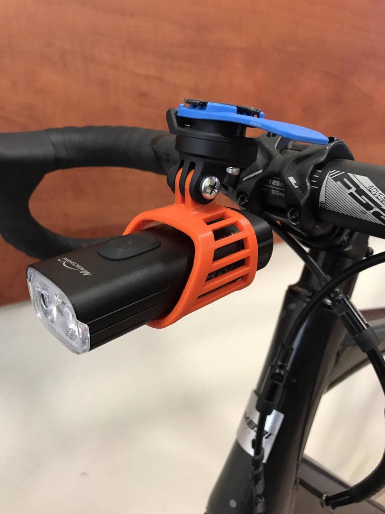 Bike Magicshine RAY 2600 Quad Lock GoPro mount by henyte | Download ...