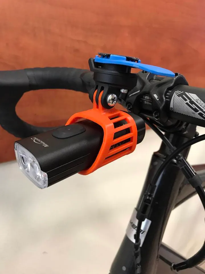 Bike Magicshine RAY 2600 Quad Lock GoPro mount by henyte | Download ...