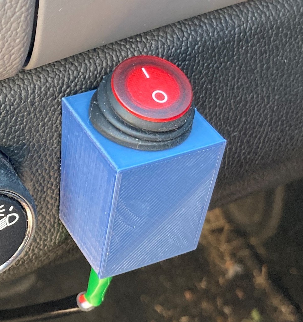 Rocker Switch Housing by Christopher Nupp | Download free STL model ...