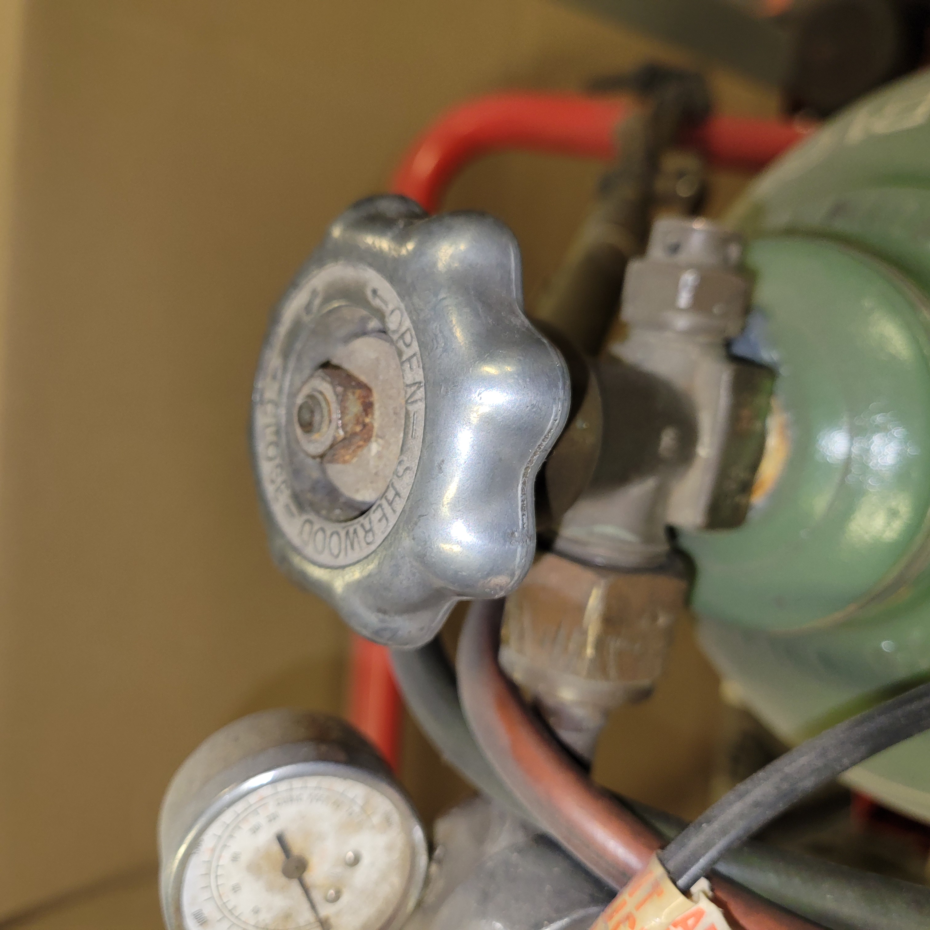 Torch Oxygen Cylinder Valve Indicator 8 Ears Style By