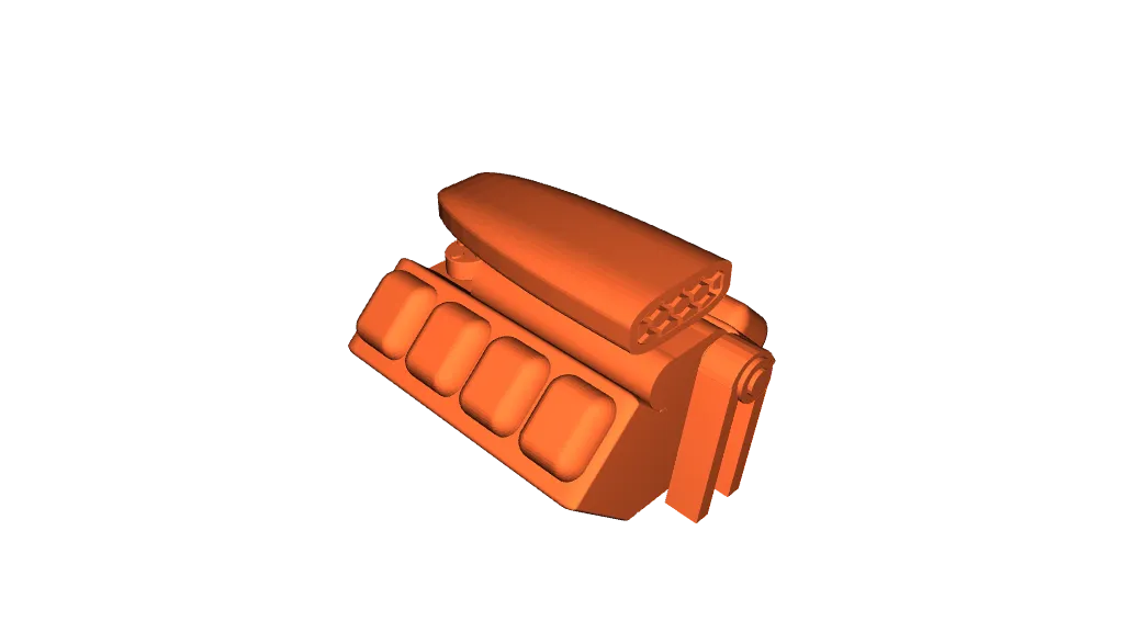 Simple V8 model by Paweł Kubicki | Download free STL model | Printables.com