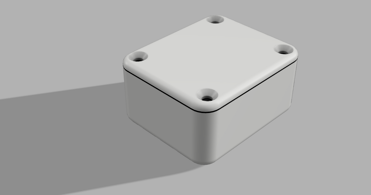 Electronics parametric box by Thomas Desloovere | Download free STL ...