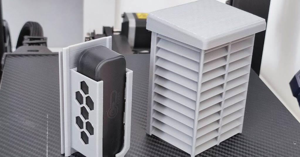 TH08 Temperature and Humidity Sensor Outdoor Wall Mount Case by naskk ...