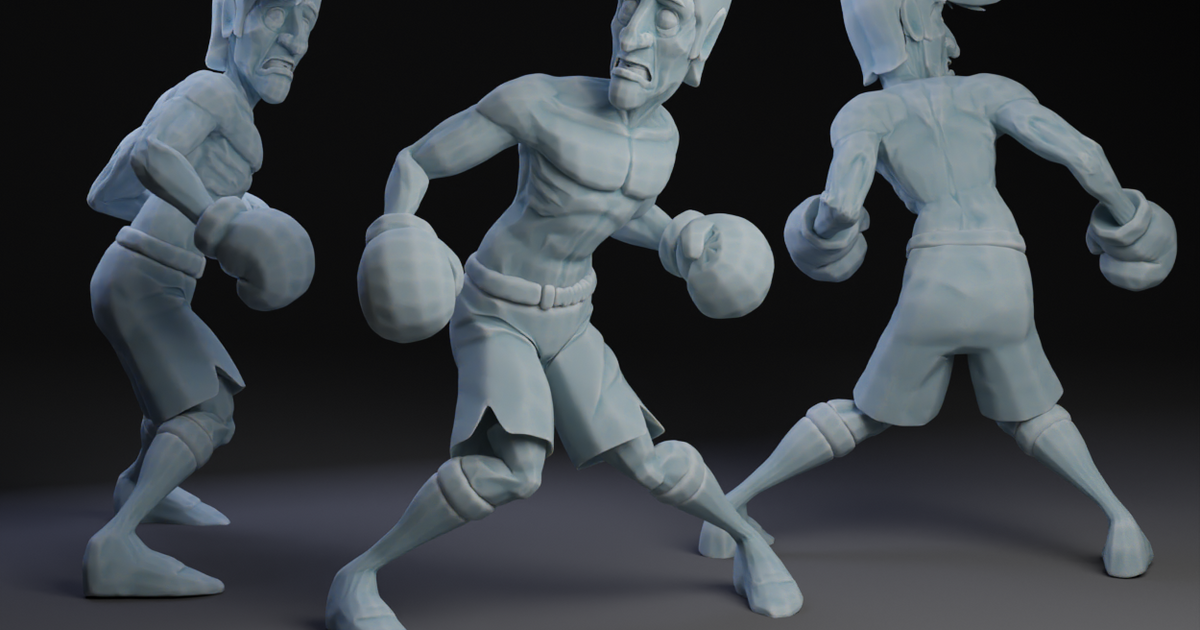 Glass Joe from Punch-Out by Peter Farell | Printables Store