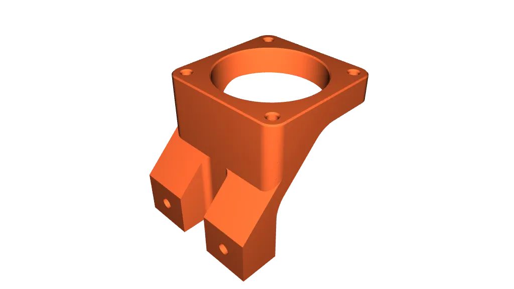 Qidi Q1 Pro Internal Fan Mount with USB Cable Space by Adam - Vector 3D ...