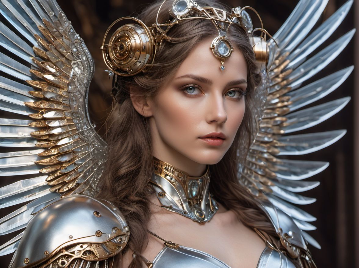 Crystal Steampunk Angel - Hueforge - Filament Painting by Yolo ...