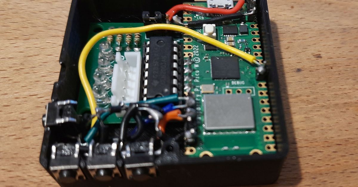 Case for Raspberry Pi Pico and 28BYJ-48 stepper motor by The Real ...