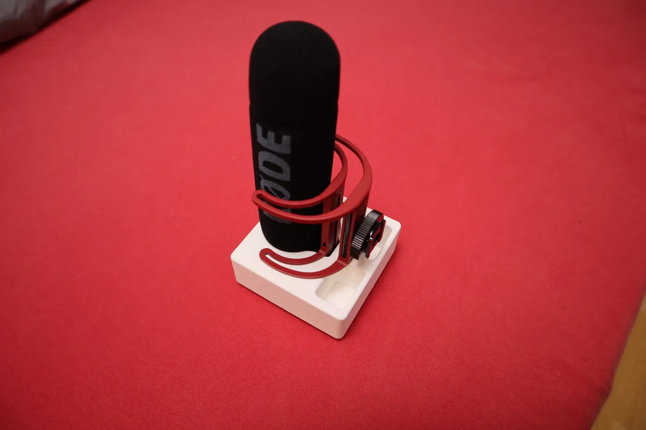 Rhode mic gridfinity tray by luisengineering | Download free STL model ...