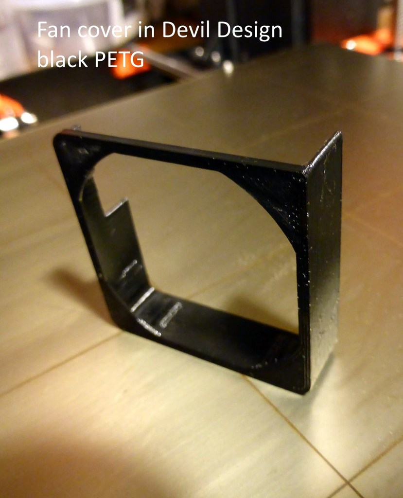Fan Cover SnapOn for Prusa MK2.5/MK3/S/+ by Area51 | Download free STL ...