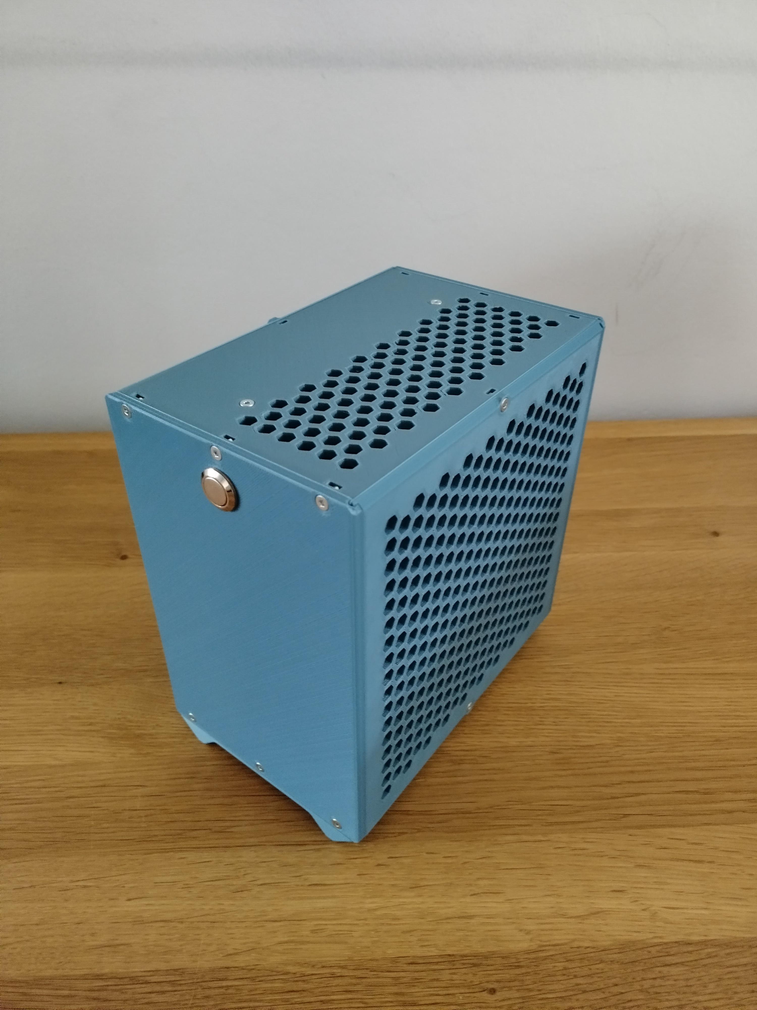 "Epsilon 570 V2" 4.77L ITX pc case | low profile GPU by Alpha_Salsa ...