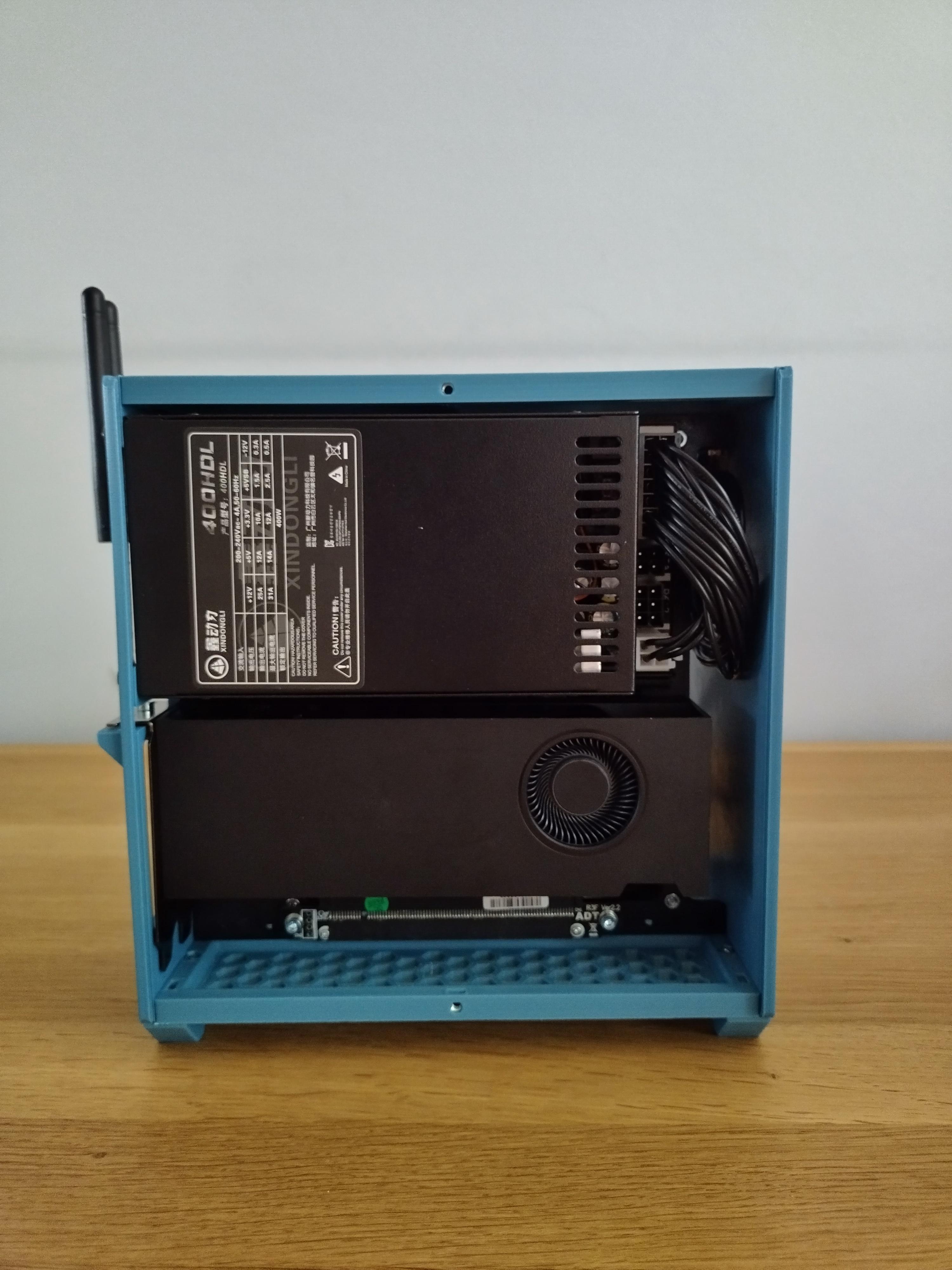 "Epsilon 570 V2" 4.77L ITX pc case | low profile GPU by Alpha_Salsa ...
