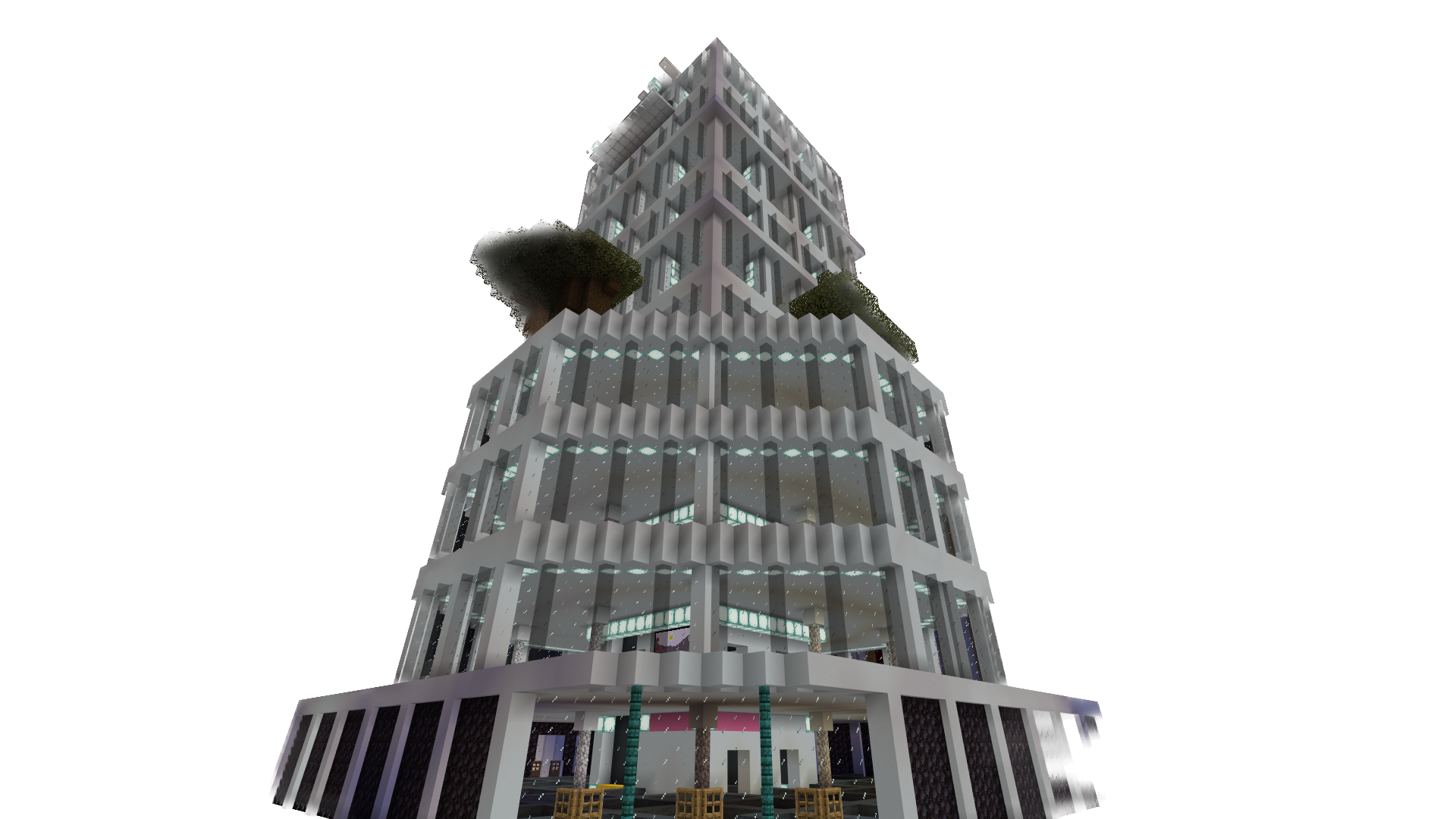 Voxel Style (mini) Skyscraper by cbbcsa | Download free STL model ...