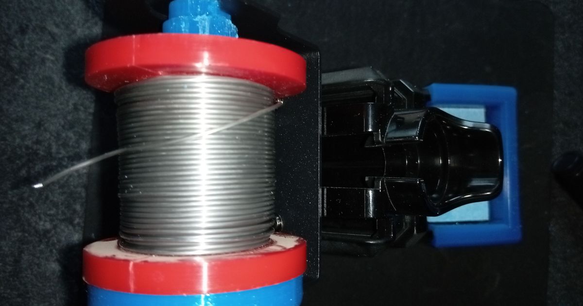 Adapter for a flux coil for soldering by Dr_made | Download free STL ...