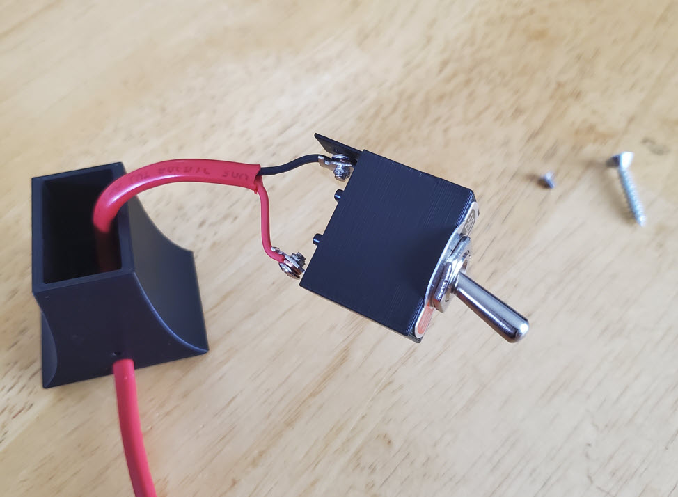 12 V Toggle Switch wall mount by Rob Latour | Download free STL model ...