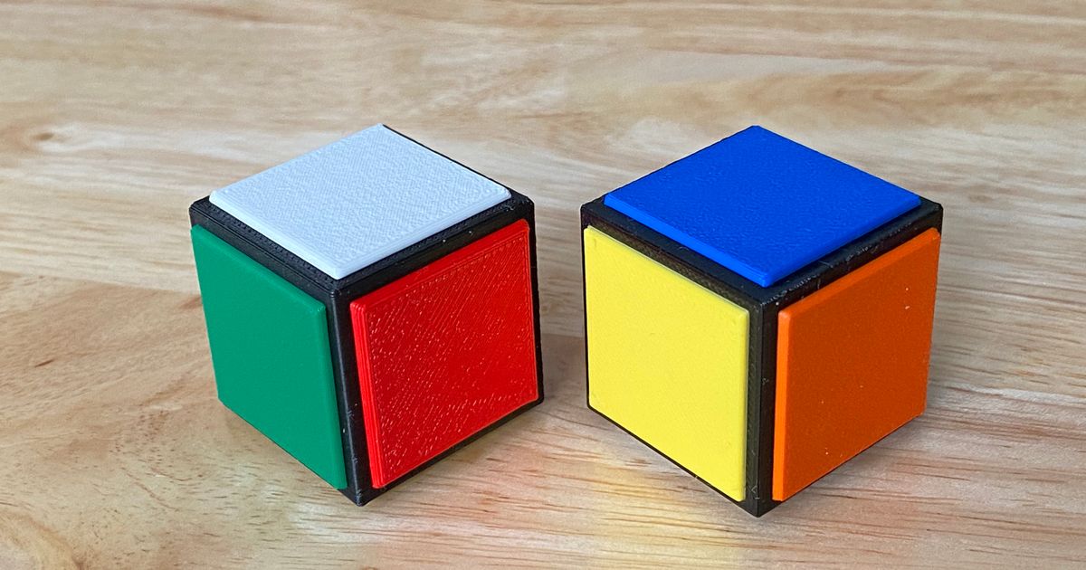 1x1x1 Cube "puzzle" by Ross | Download free STL model | Printables.com