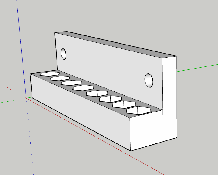 Go kart track rod holder by jw811dingus | Download free STL model ...
