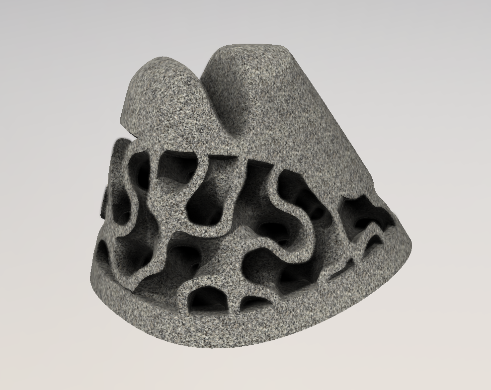 Glasses Stand (Gyriod Lattice Structure) by SD-3D | Download free STL ...