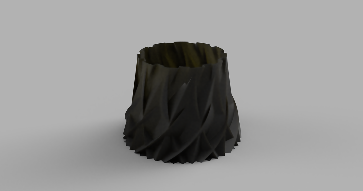 Edge Art Vase by Max Mustermann | Download free STL model | Printables.com