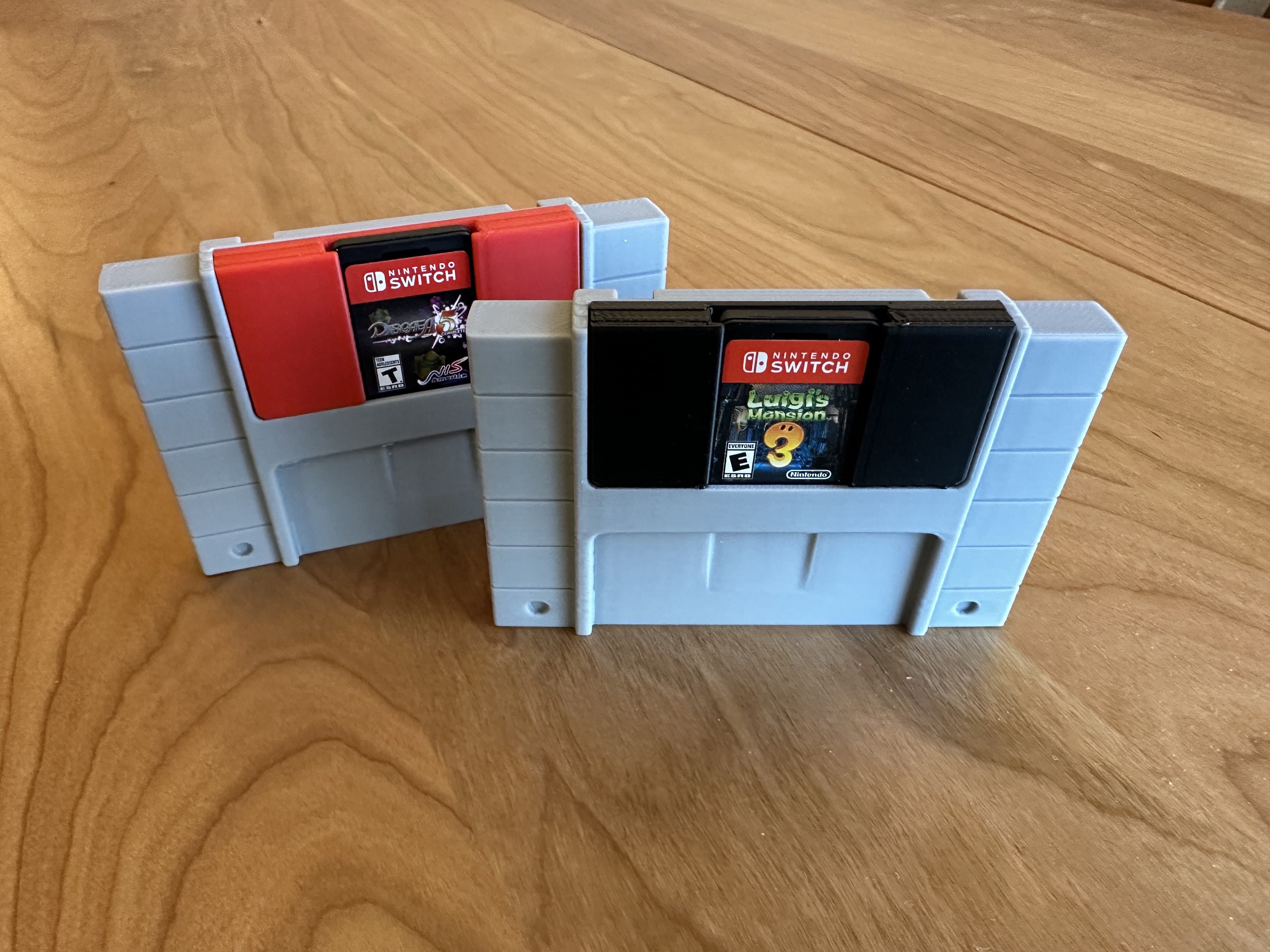 Retro SNES Switch Cartridge Display by kcskrafts | Download free STL ...