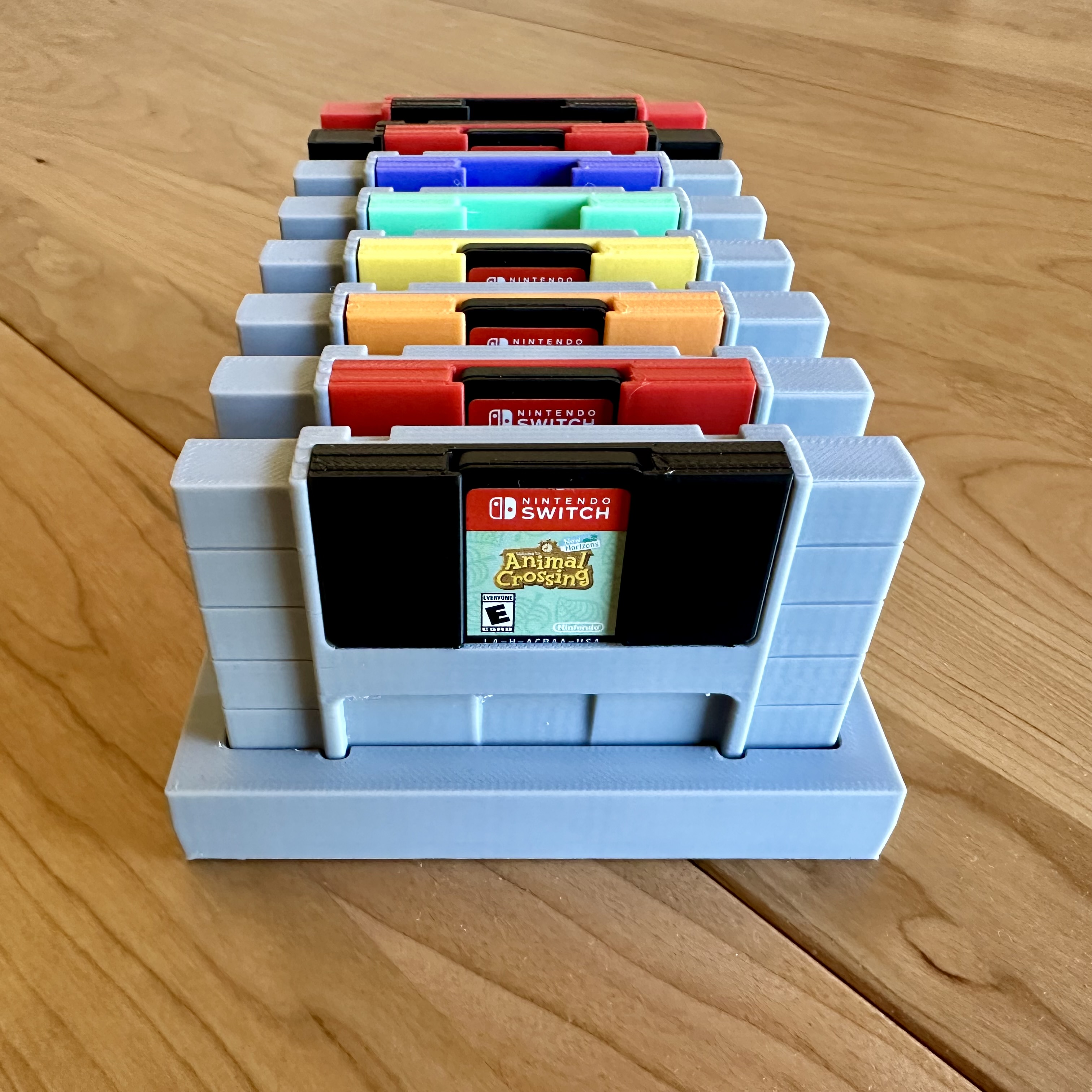 Retro SNES Switch Cartridge Display by kcskrafts | Download free STL ...